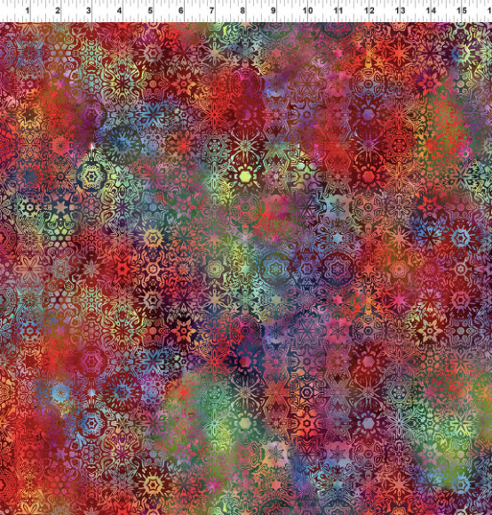Impressions Small Mosaic by Jason Yenter for in the Beginning Fabrics ...