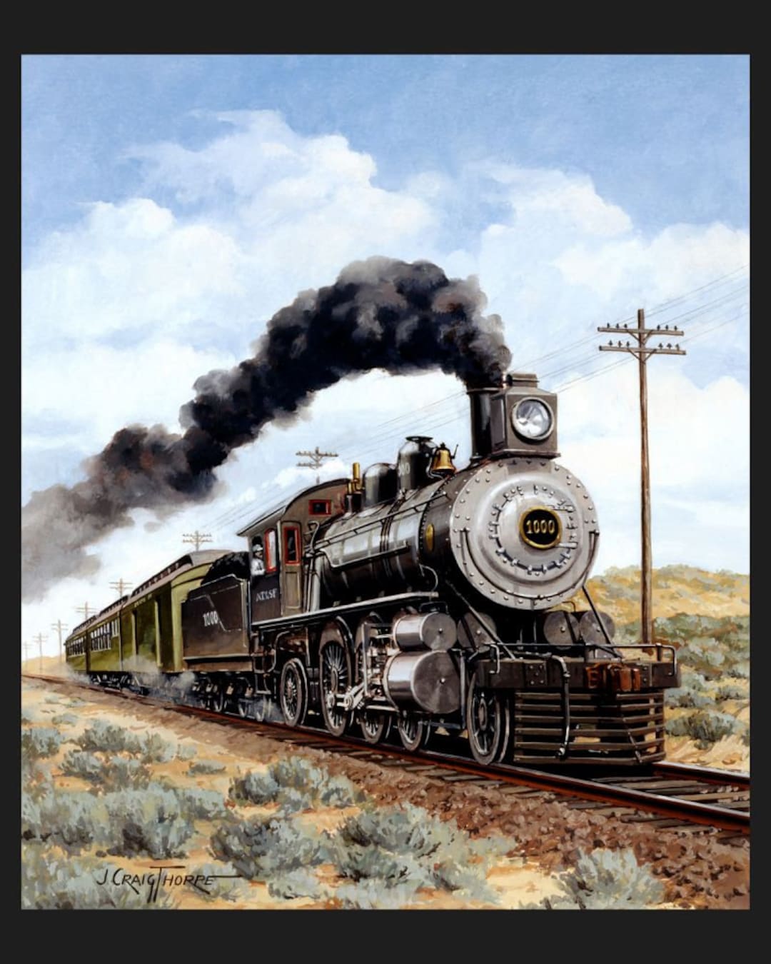 New Mexico Locomotive Panel Digitally Printed From MDG. This Would Be ...