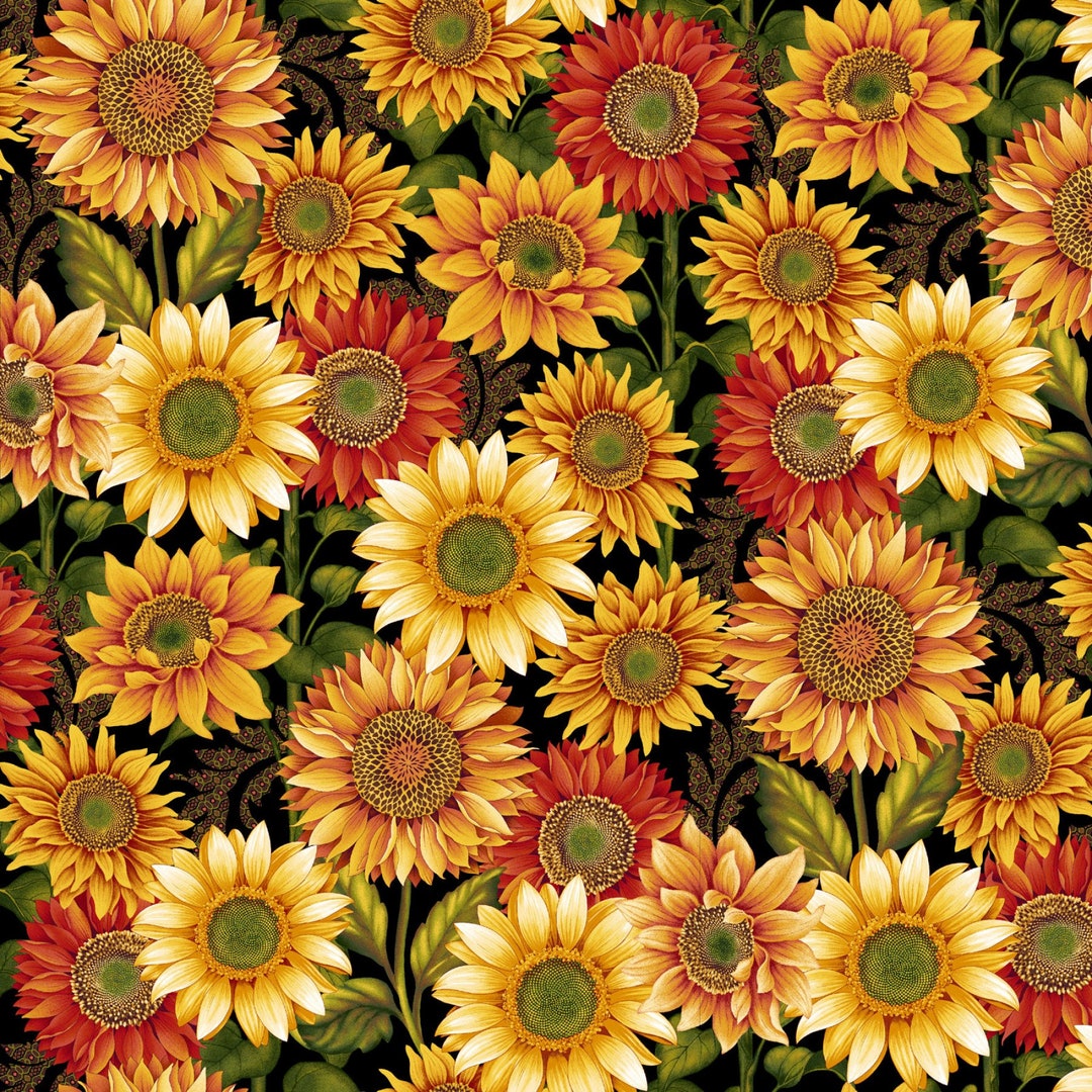 Large Sunflowers From the Autumn Flourish Collection by Studio E ...