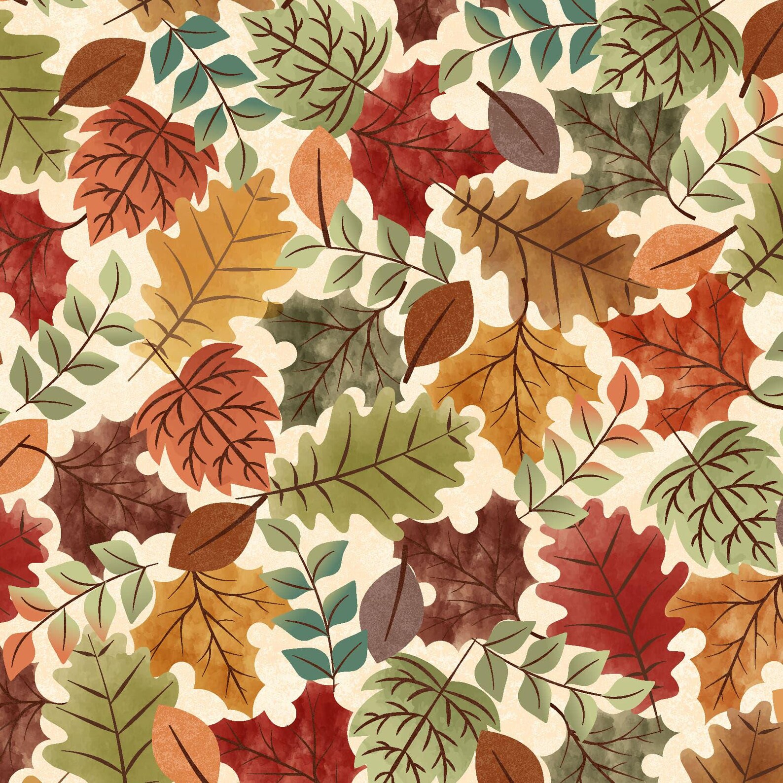 Hello Autumn Pumpkin Vine Scroll by Monique Jacobs for Maywood Studio ...