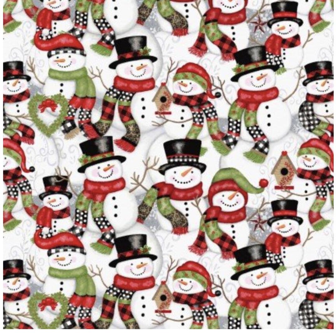 Snow Place Like Home Packed Snowmen From Studio E. 5162-98 - Etsy