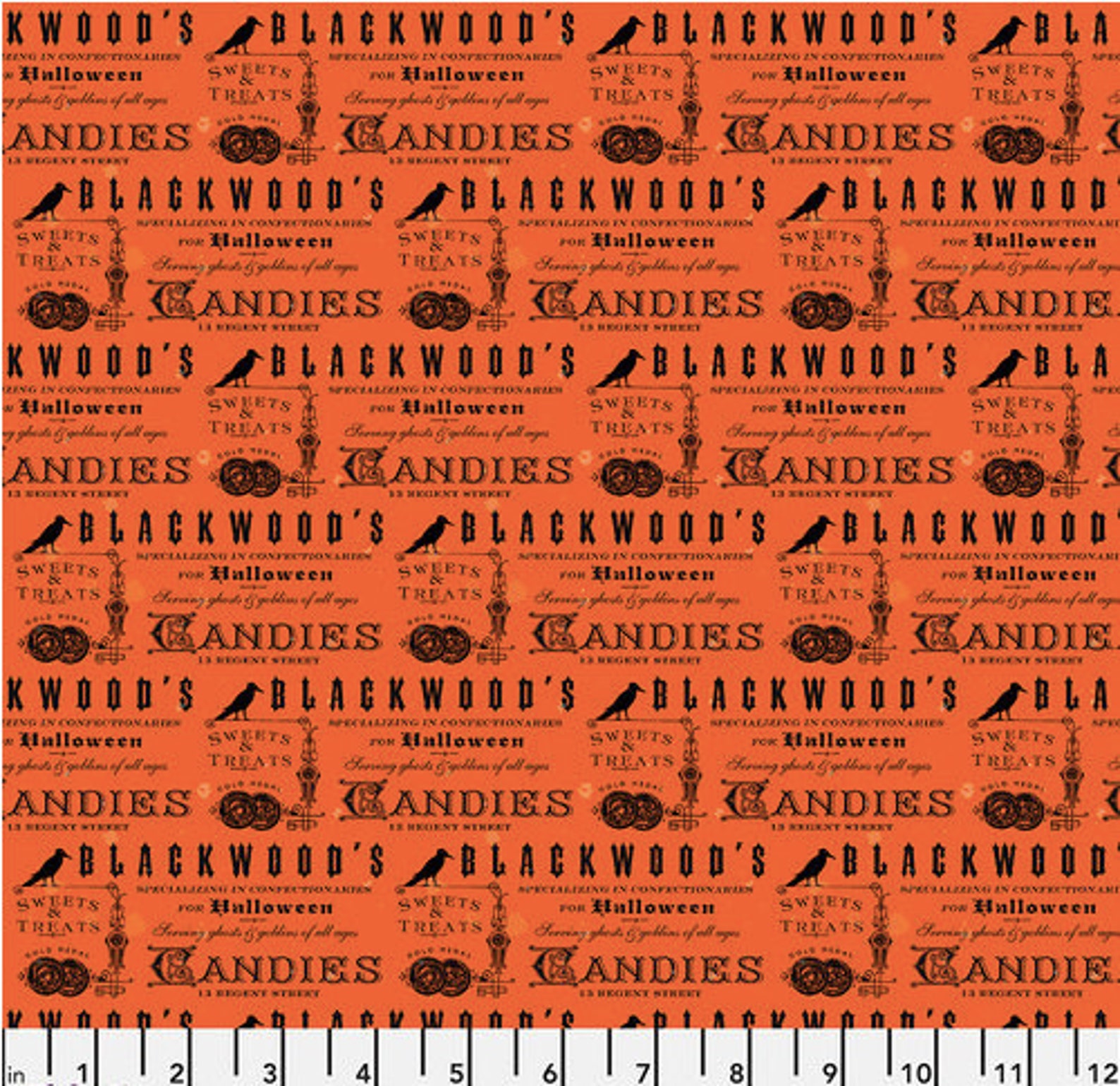 Haunted Boo Eek by Brenda Walton for Freespirit Fabrics, Pwbw016.xmulti ...