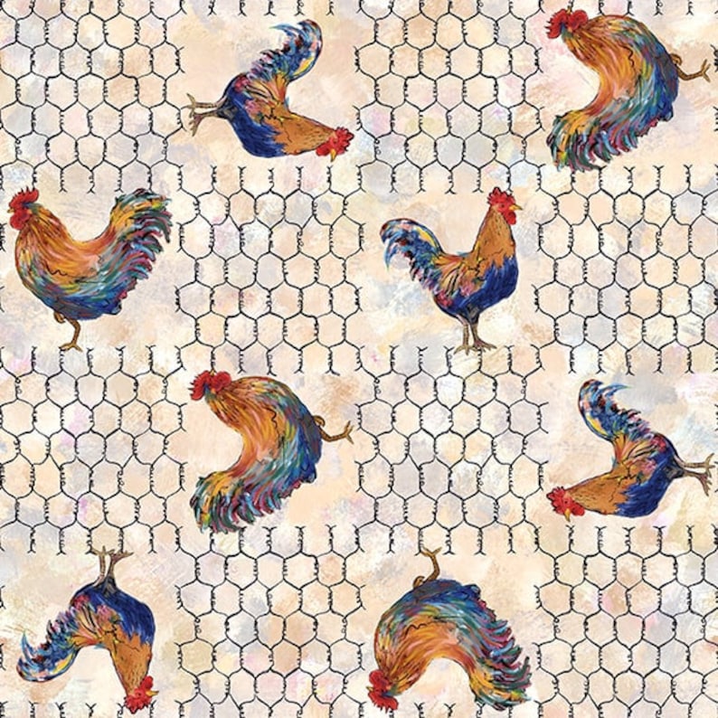 Out of Farms Way Farm Tractors by Anne Gregory for Blank Quilting, 3249 ...