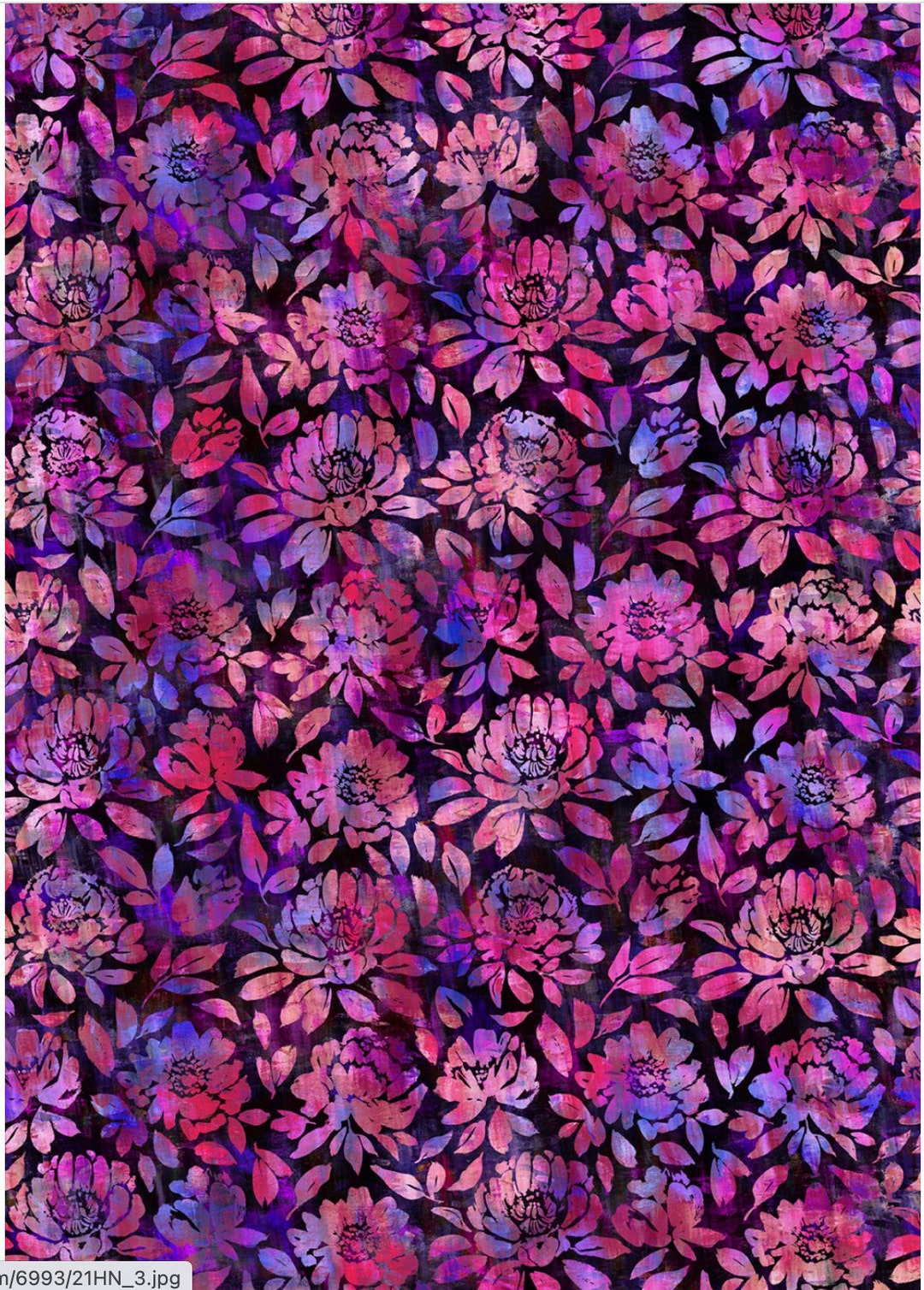 Halcyon II Blooms by Jason Yenter From in the Beginning Fabrics. 21HN-3 Magenta - Etsy