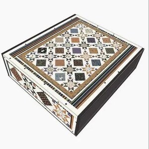 Stars and Windows Quilt Kit in a Keepsake Box From Riley Blake Designs ...