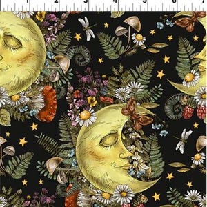 The Sun, the Moon and the Stars Dragon Fly by Jason Yenter for in the Beginning Fabrics 8SMS-1 ...