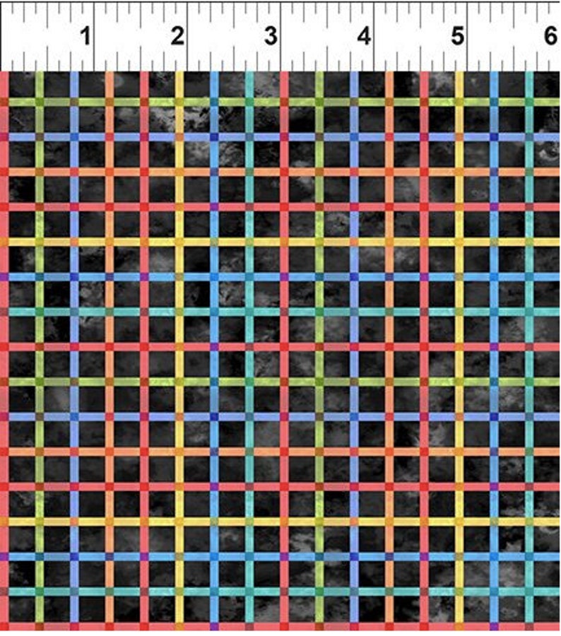 On the Go Border Multi by Jason Yenter for in the Beginning Fabrics ...
