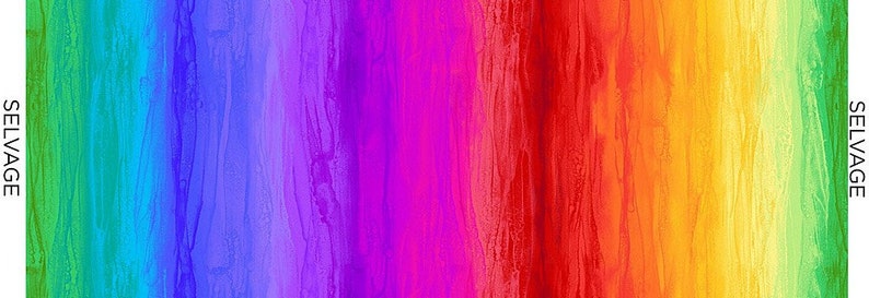 Spirit Stripe by Timeless Treasures . Bright Rainbow Stripes. - Etsy