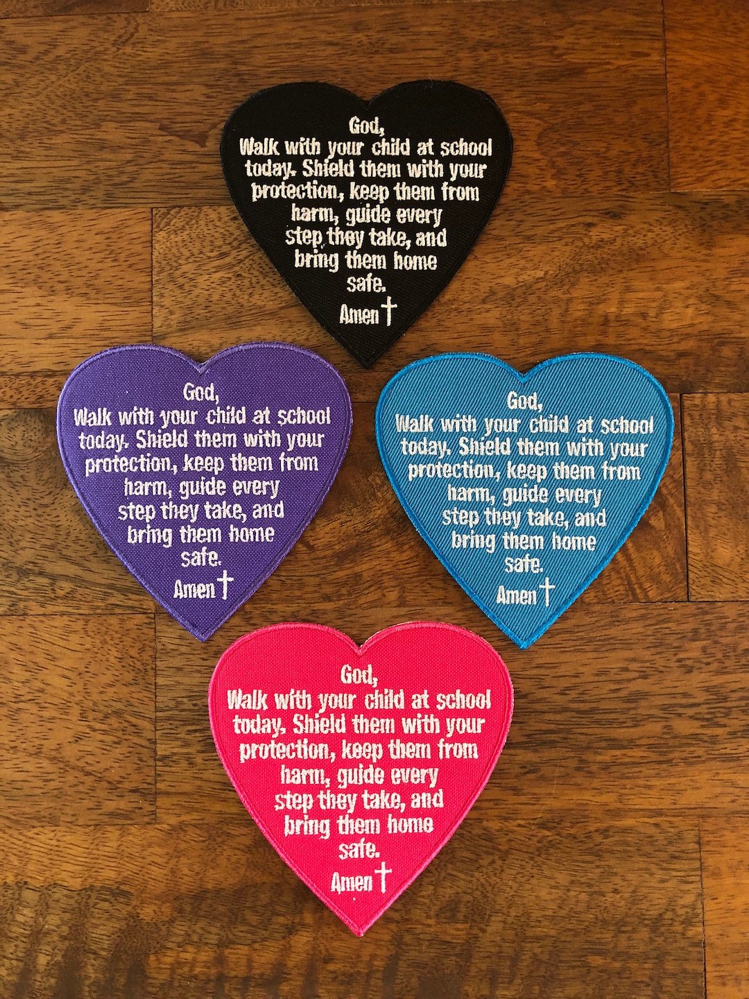 Prayer Patches of Protection for Student's Backpack - Etsy