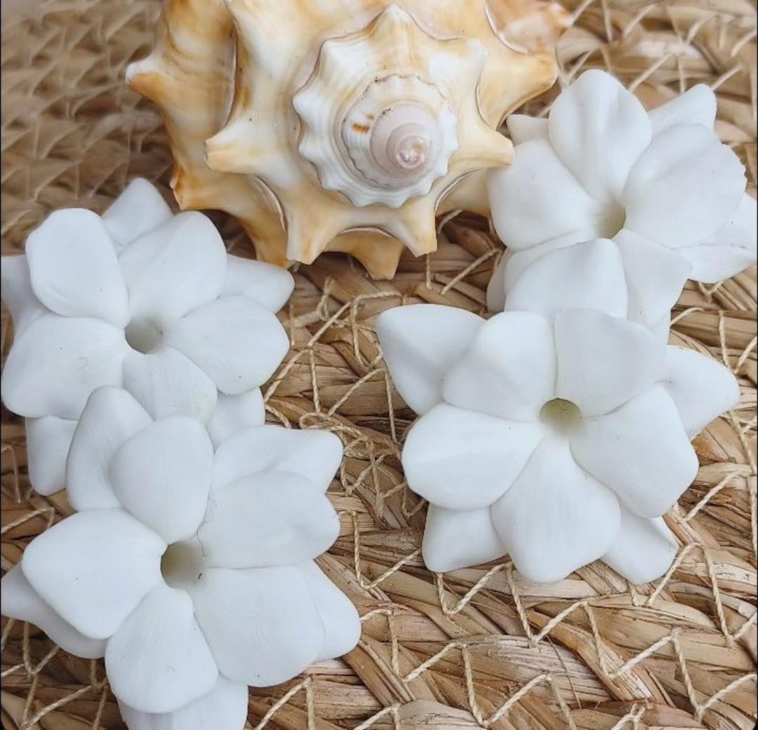 Pikake Flower | Single Flower | Clay Flower - Etsy