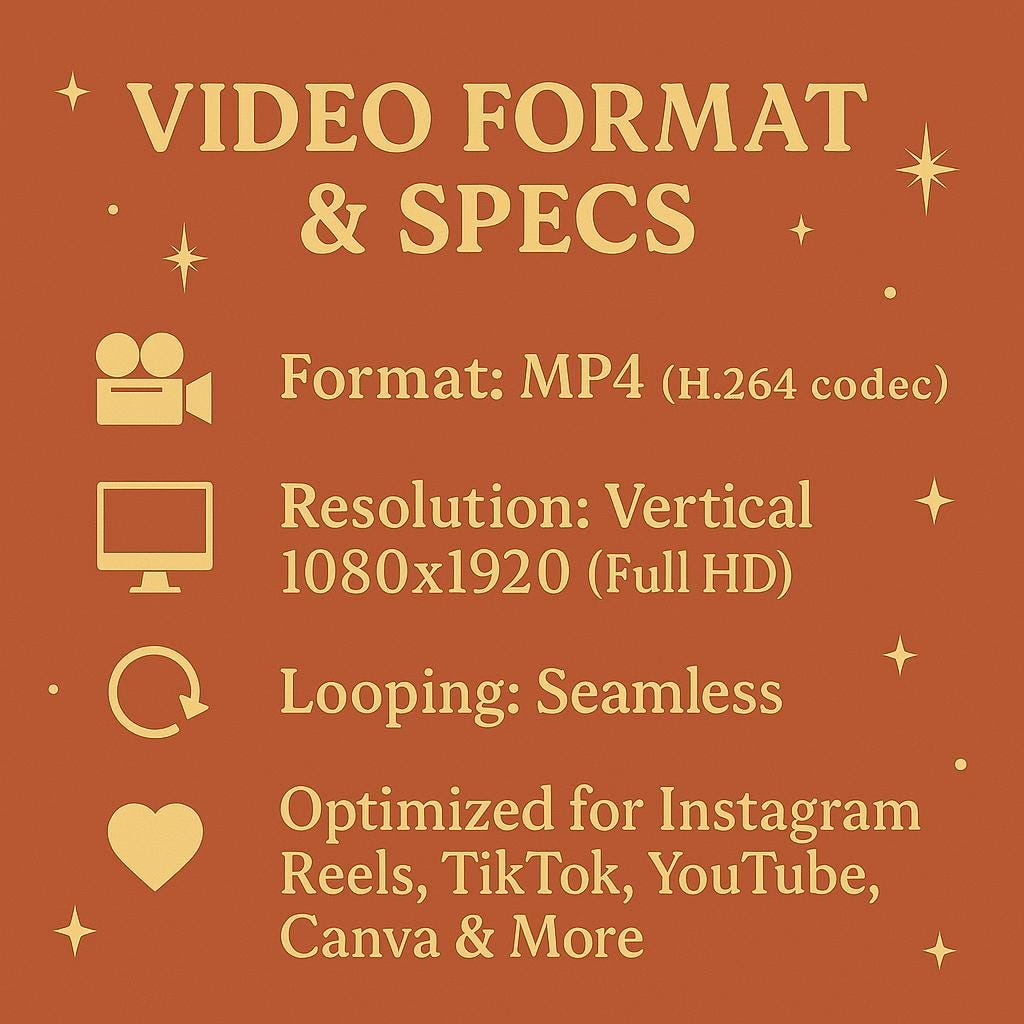 15 Witchcore Aesthetic Videos Mega Bundle - Vertical MP4 Loops ...