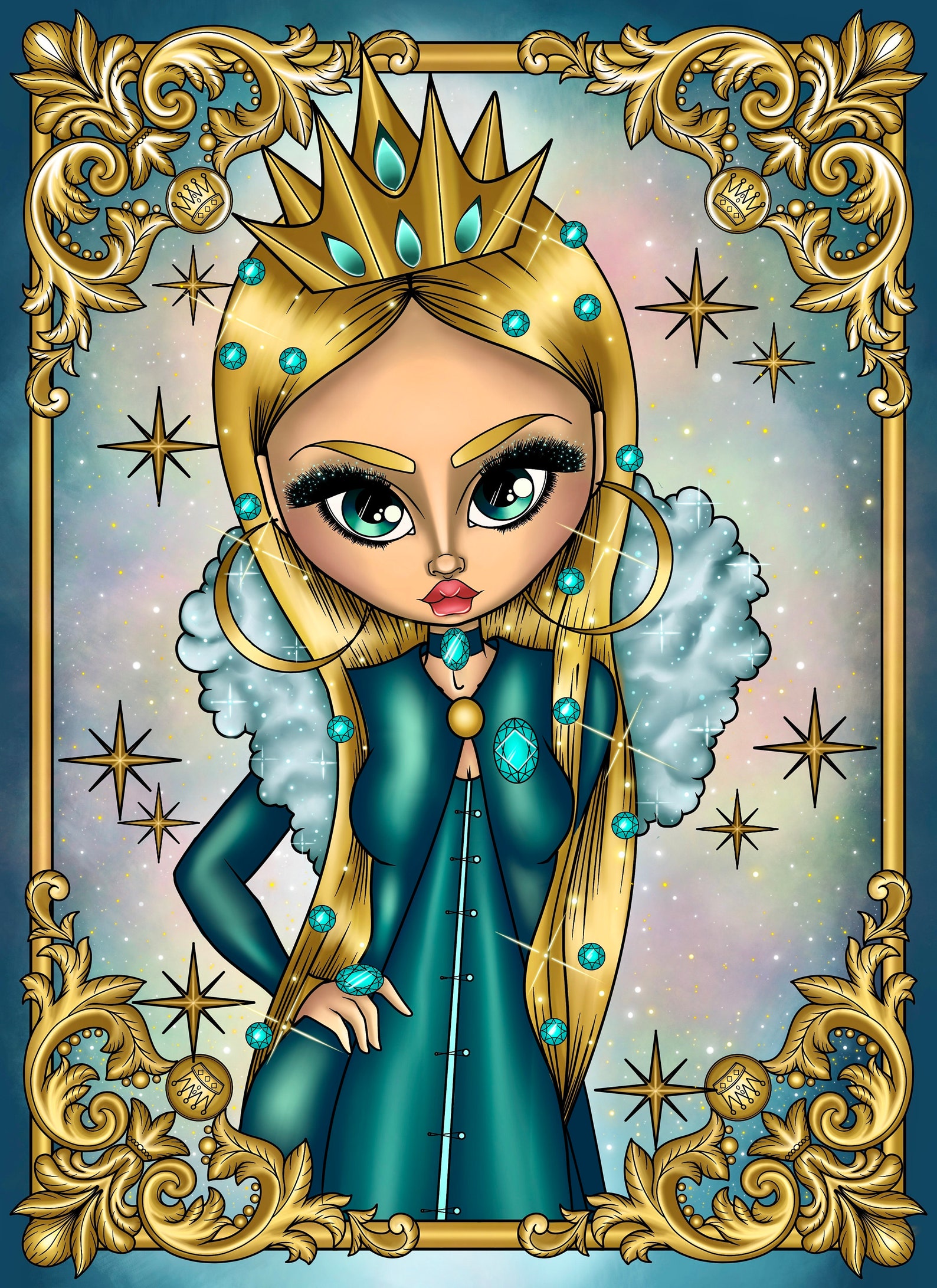 The Darling Collection-portraits an Adult Colouring Book and - Etsy Canada