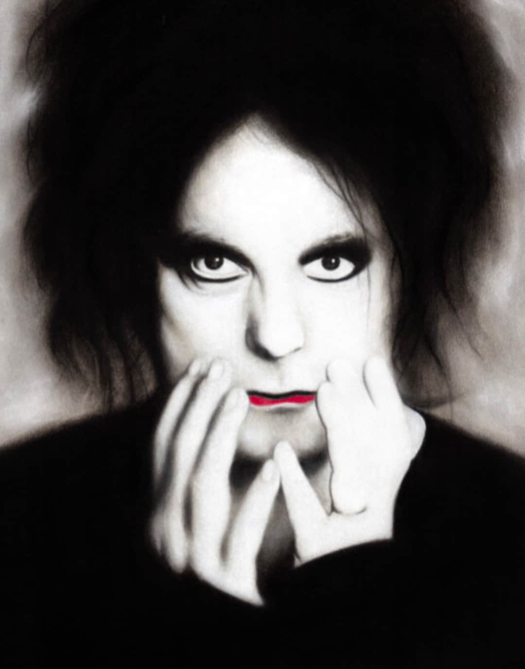 Robert Smith Drawing - Etsy