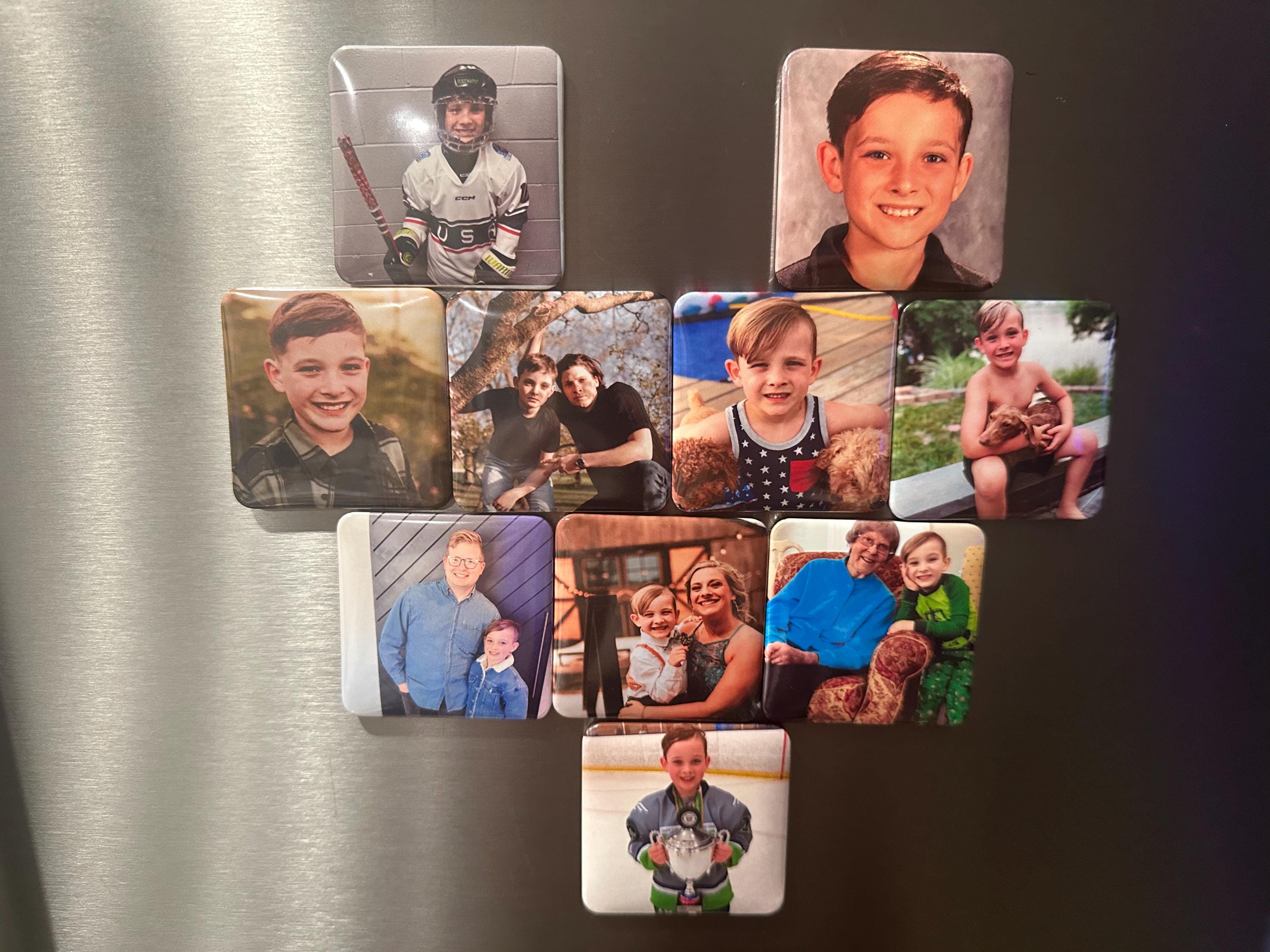 Custom Photo Magnets 2x2" | Personalized Gift | Gift for Couples ...
