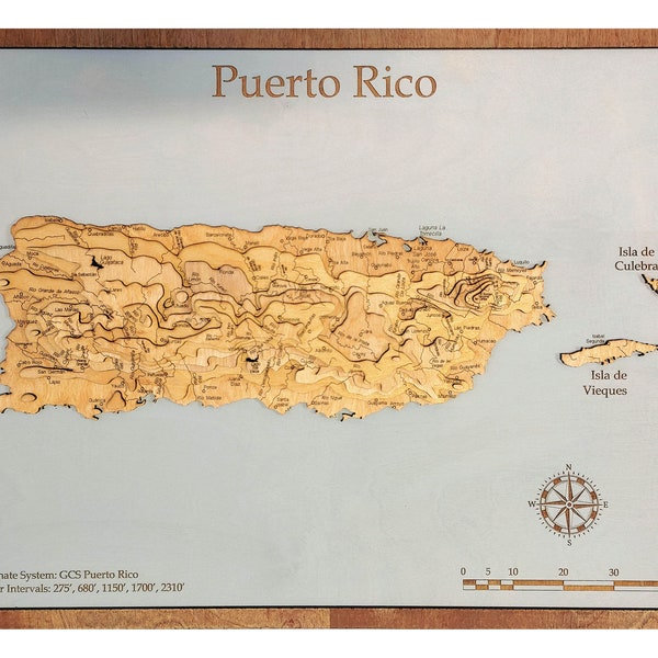 Puerto Rico Wood Carving - Etsy
