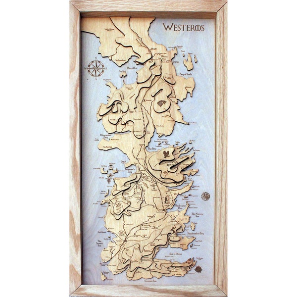 Westeros Map - Etsy