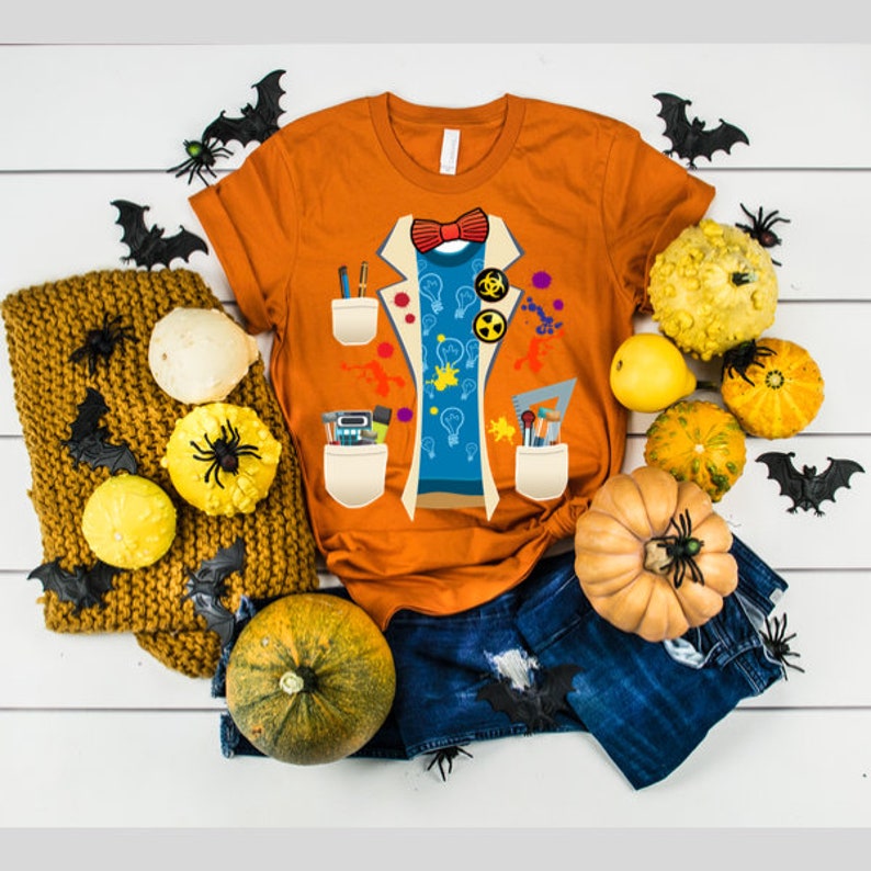 Mad Scientist Chemist DIY Halloween Costume Shirt, Mad Scientist Party ...