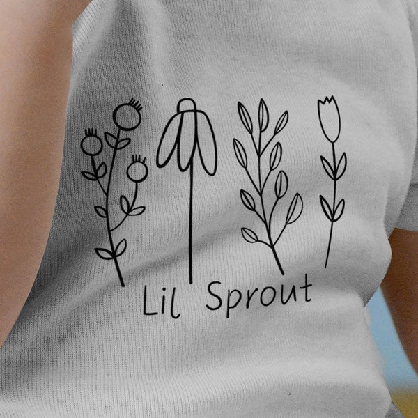 Sprouts Clip Art - Etsy