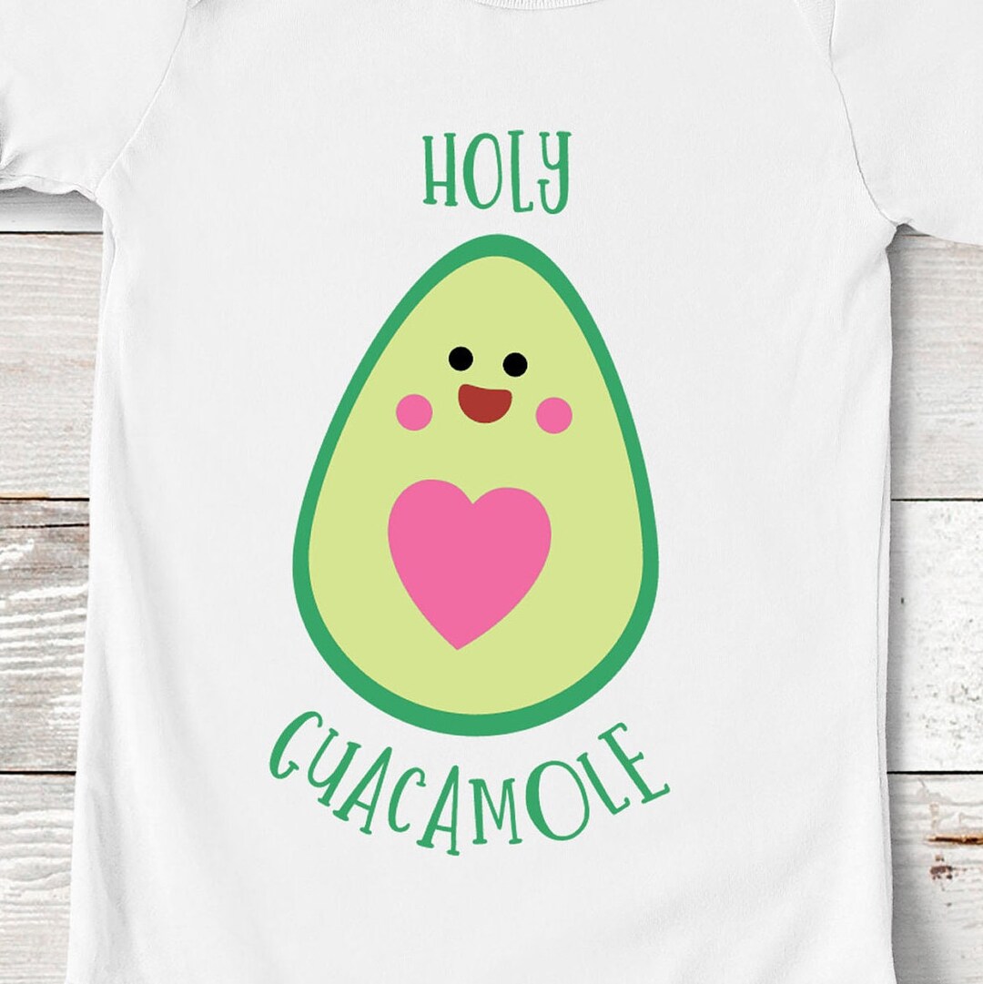 Holy Guacamole Svg, Guacamole Svg, Avocado Svg, Fiesta Baby Svg, Baby ...