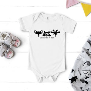 Woodland Animal Svg, Funny Baby Svg, Woodland Baby Shirt, Little ...