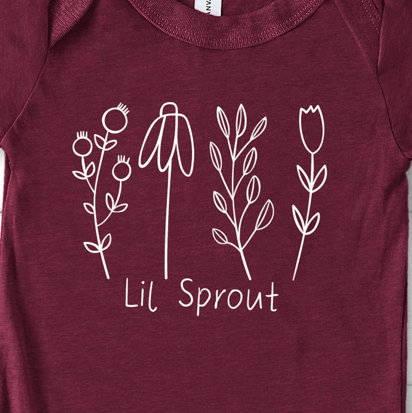 Little Girl Svg Little Sprout Svg Wildflower Svg Newborn - Etsy