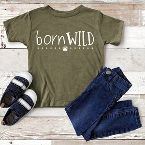Toddler Boy Svg, Born Wild Svg, Outdoor Kid Shirt, Little Boy Shirts ...