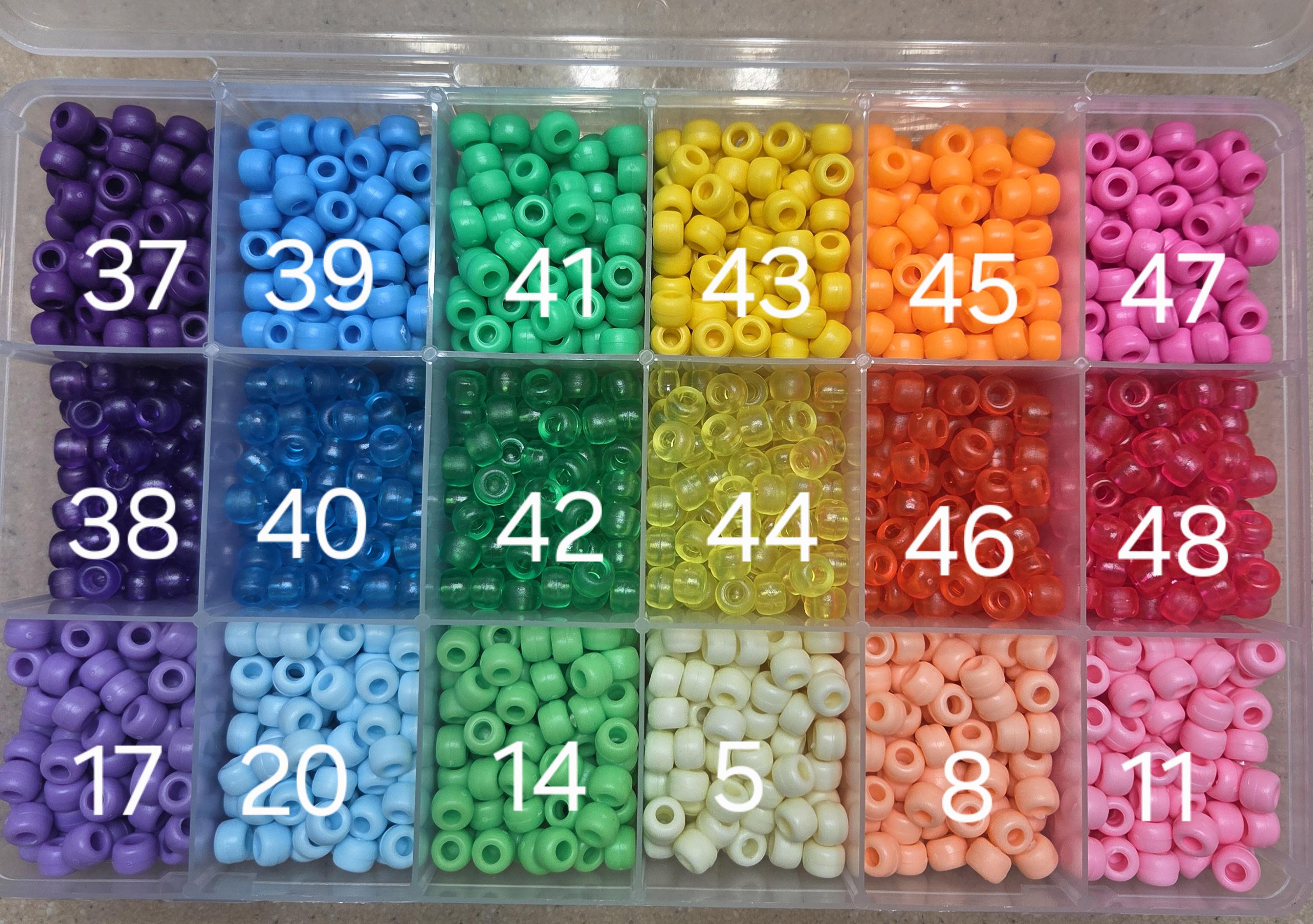 Pony Bead Ladder Bracelets - Etsy