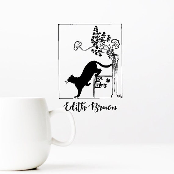 Papercraft Stamping Bee Ex Libris Stamp Vintage Thistle Bee Stamp Gift ...