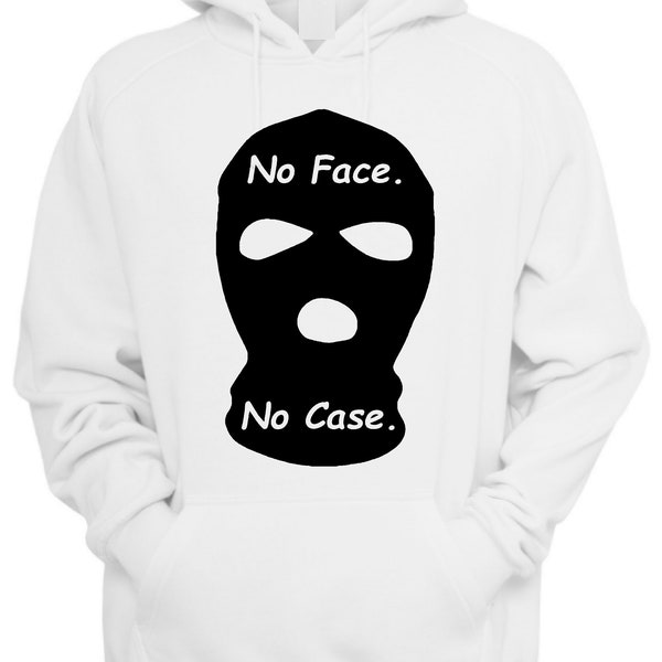No Face No Case Hoodie - Etsy