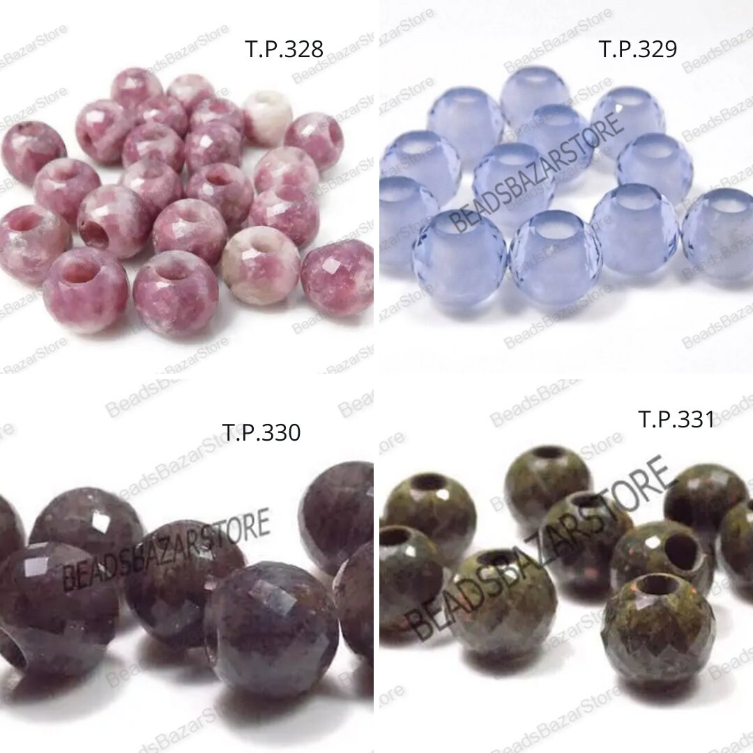 Lepidolite,iolite Color Quartz,blue Aventurine,natural Unakite,faceted ...