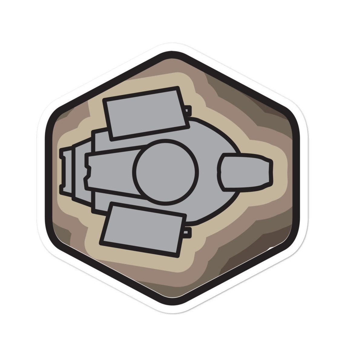 USS Defiant Star Trek: Deep Space Nine Vinyl Laptop Sticker Decal ...