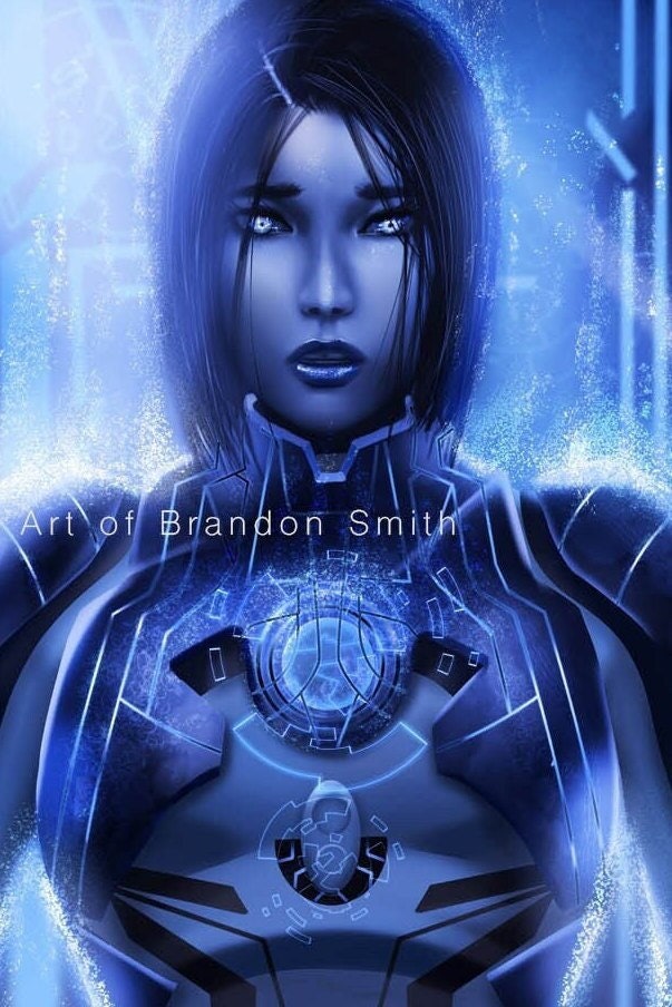Cortana Halo 4 Fan Art