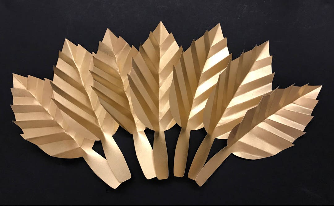 Paper Leaves, Large Paper Leaves, Nursery Decor, Party Decorations ...