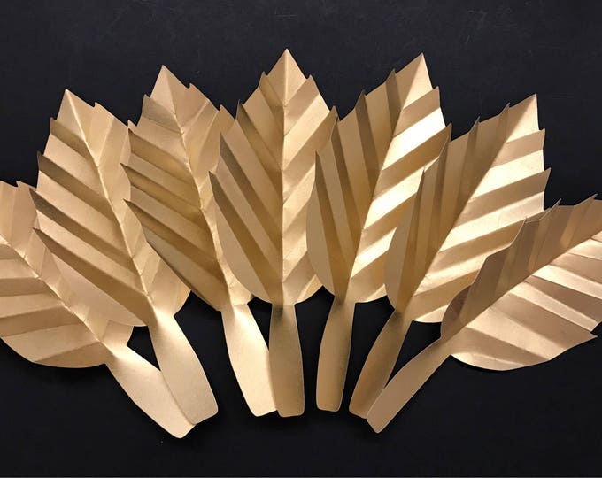 Paper Leaves, Large Paper Leaves, Nursery Decor, Party Decorations ...