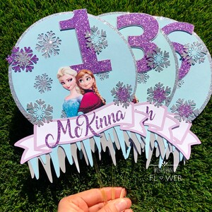 Frozen Birthday Decoration Cake Topper, Frozen Birthday, Frozen ...