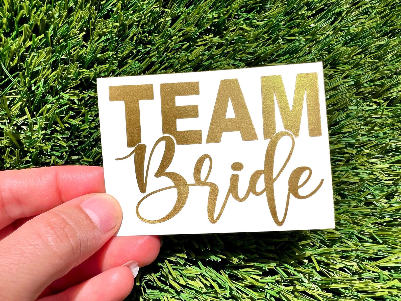 Team Bride Decals Bride Vinyl Decals Bachelorette Party - Etsy