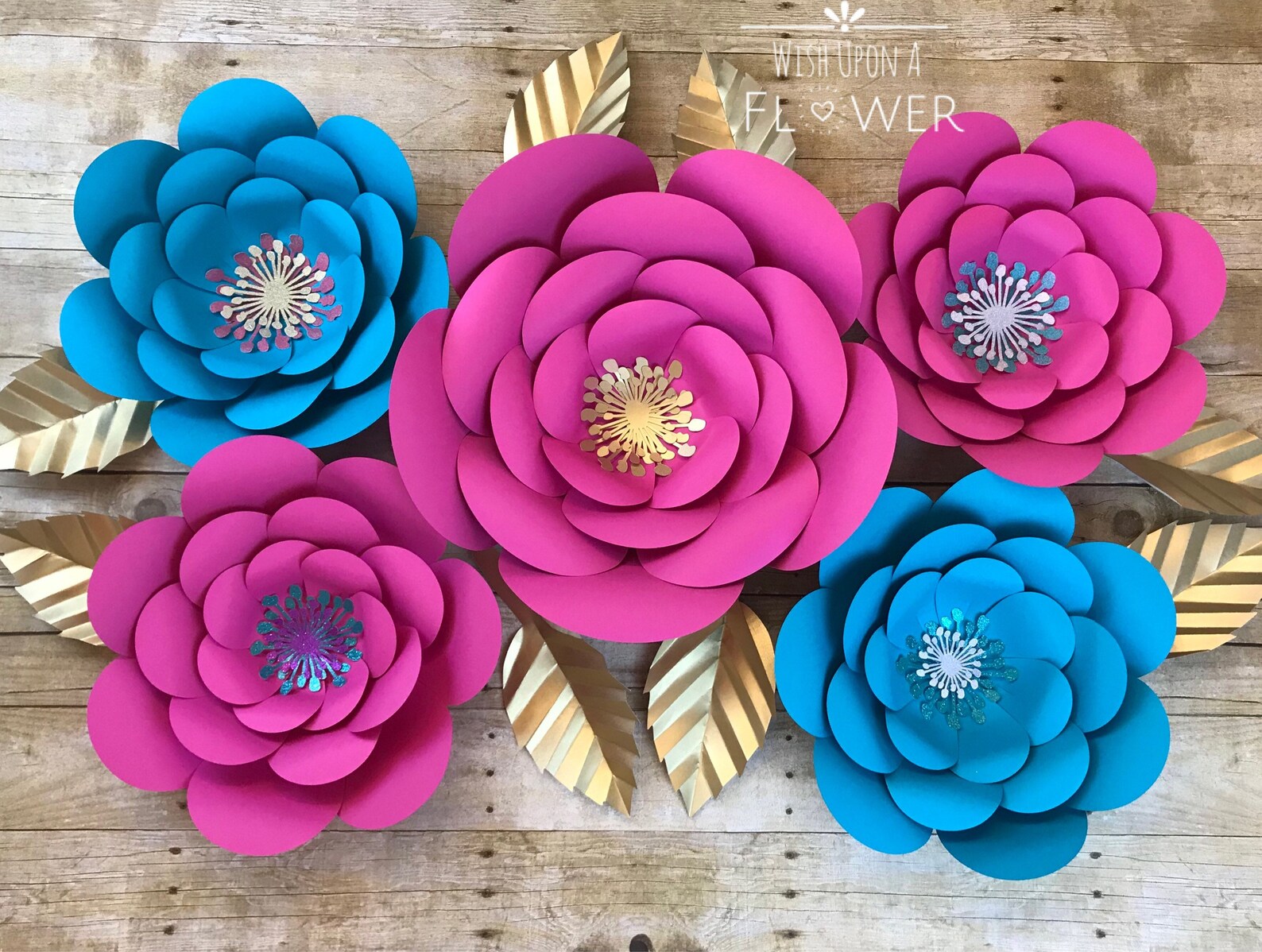 Large Paper Flowers Paper Flowers Giant Paper Flowers Baby | Etsy