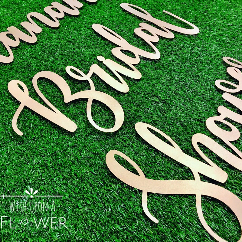 Gold Name Sign - Etsy