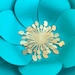 Paper Flower Center, Paper Flower SVG, Paper Flower Backdrop, 3 Paper ...