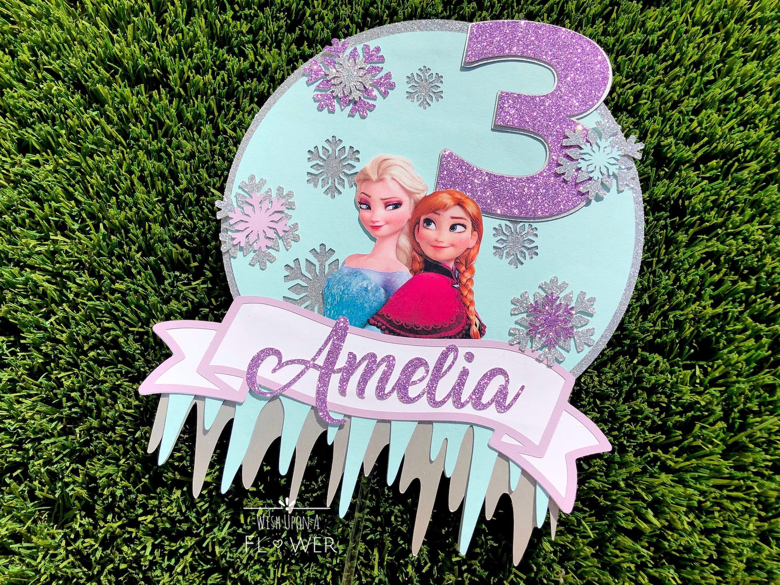 Frozen Birthday Decoration Cake Topper Frozen Birthday - Etsy