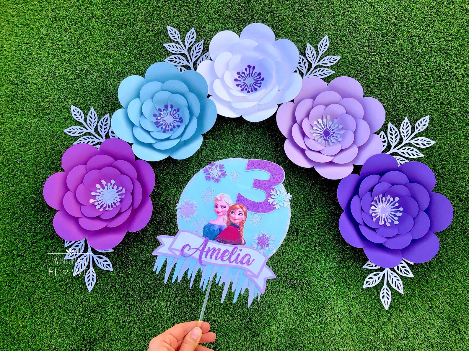 Frozen Birthday Decoration Cake Topper Frozen Birthday | Etsy
