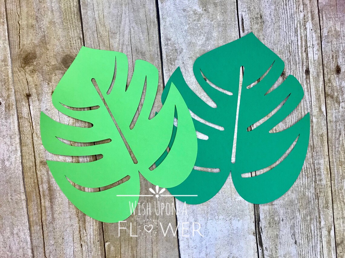 Paper Leaves Large Paper Leaves Nursery Decor Party - Etsy