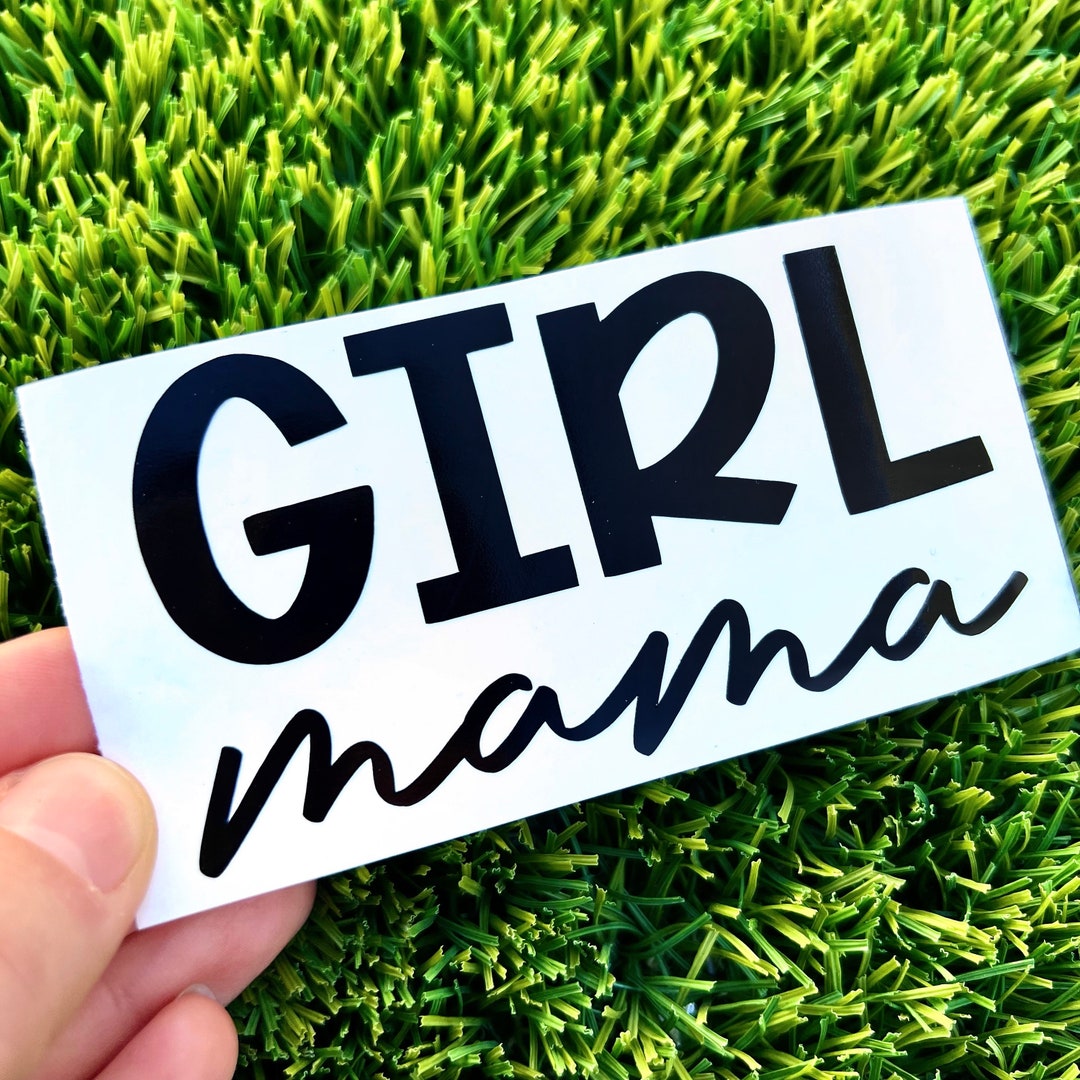 Girl Mom, Girl Mama Decal, Girl Mom Decal for Car, Mom Birthday Gift ...