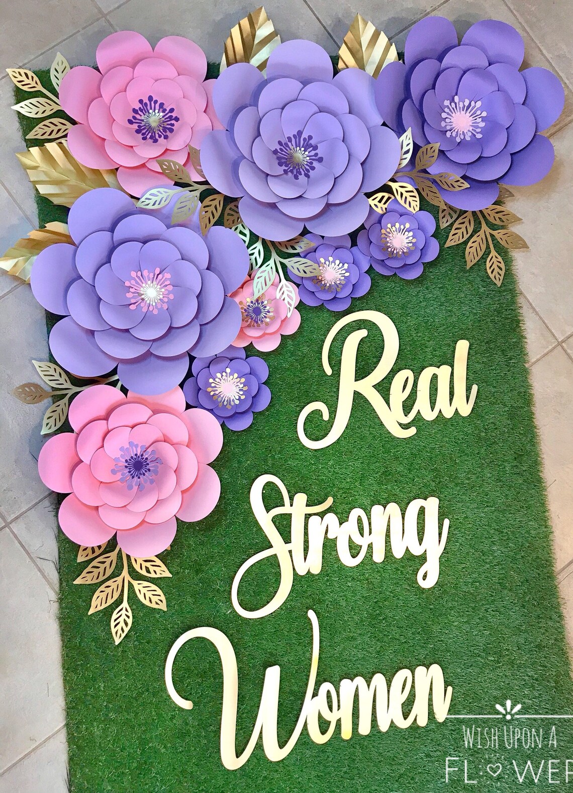 Paper Flower Kit Paper Flowers DIY Paper Flower Template - Etsy