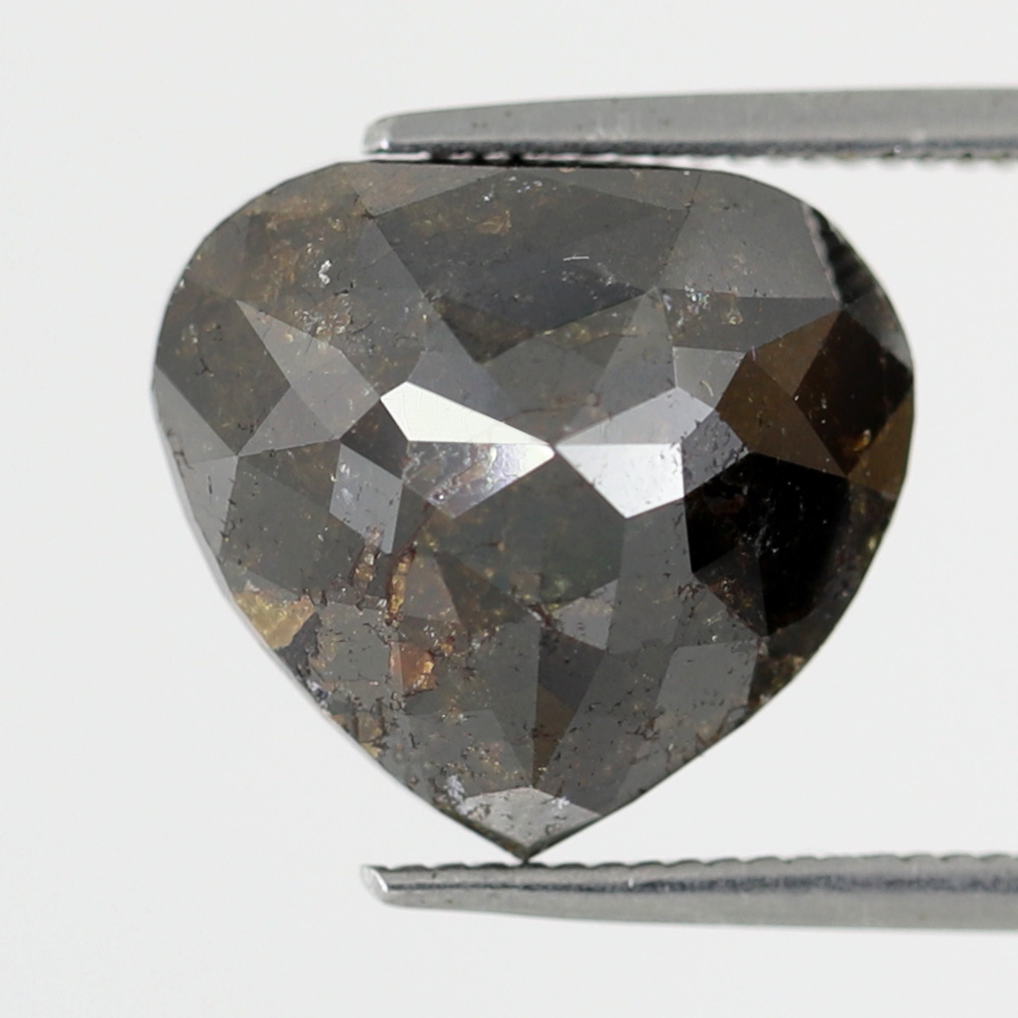 6.78 CT Beautiful Heart Shape Brownish Red Color Loose Natural 11.5 x ...