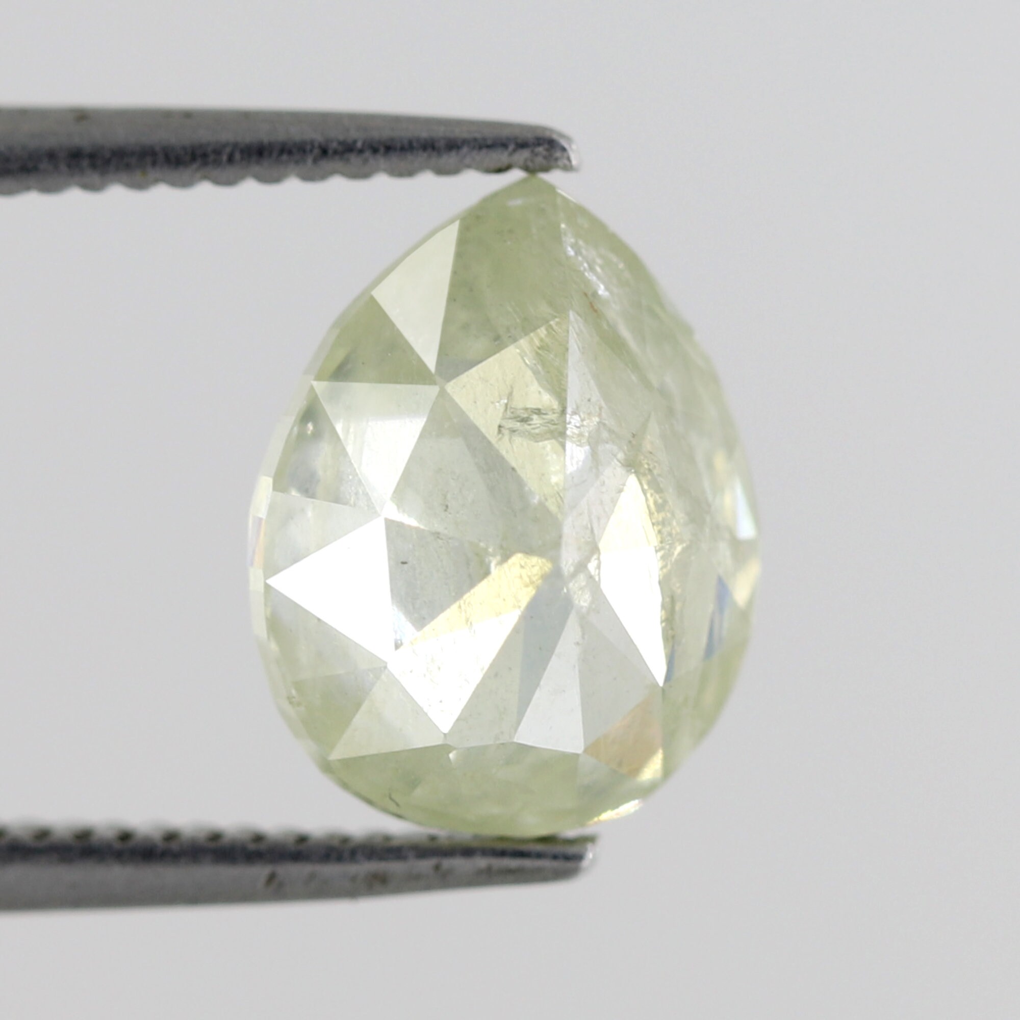 2.13 CT gelbe Farbe Diamant Transparent Diamant lose | Etsy