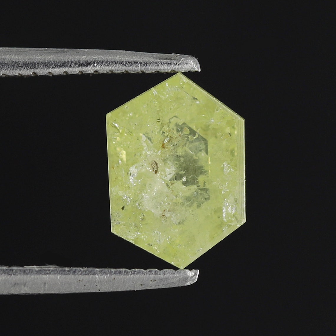 0.98 CT Elongated Long Hexagon Shape Perfect Glaring Step Cut | Etsy