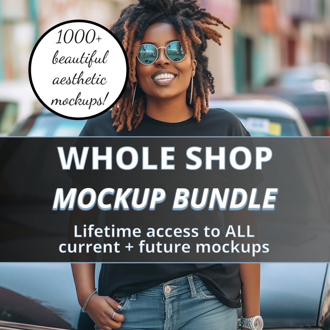 Whole Shop Mockup Bundle Entire Shop Bundle Mockups Print on Demand ...