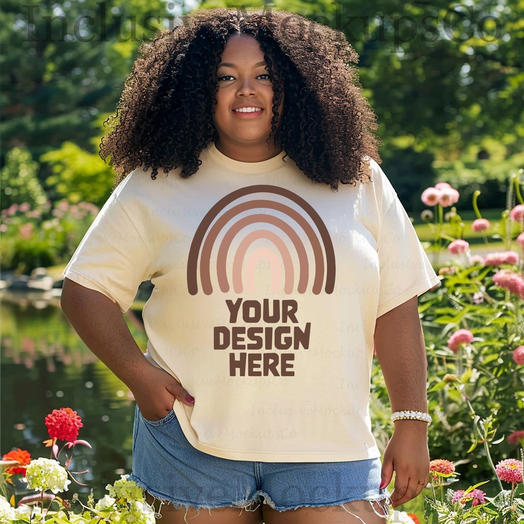 Ivory Comfort Colors Mockup Ivory Comfort Colors 1717 Mockup Bundle ...