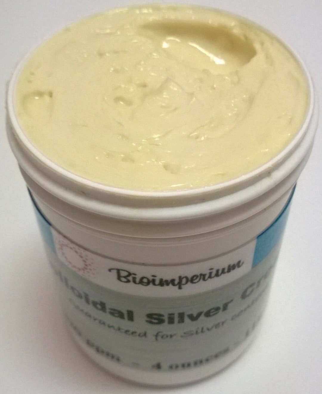 220 Ppm Colloidal Silver Feet and Body Cream 4 Oz Ounces Nano Sized ...